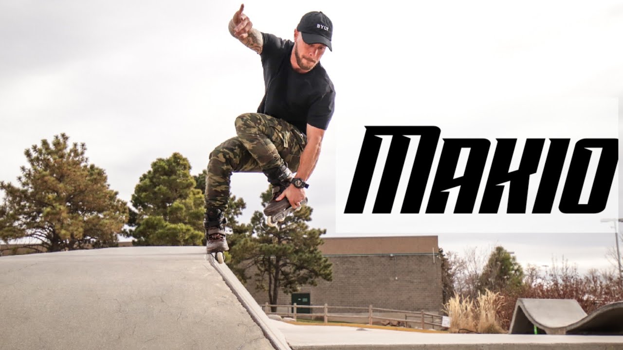 Aggressive Inline: How to Makio Grind - YouTube