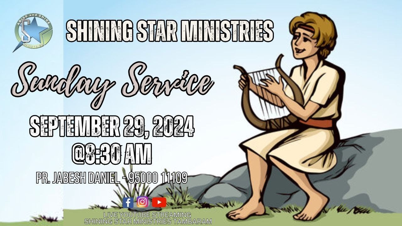 Shining Star Ministries | Sunday Service | September 29, 2024 | Pas ...