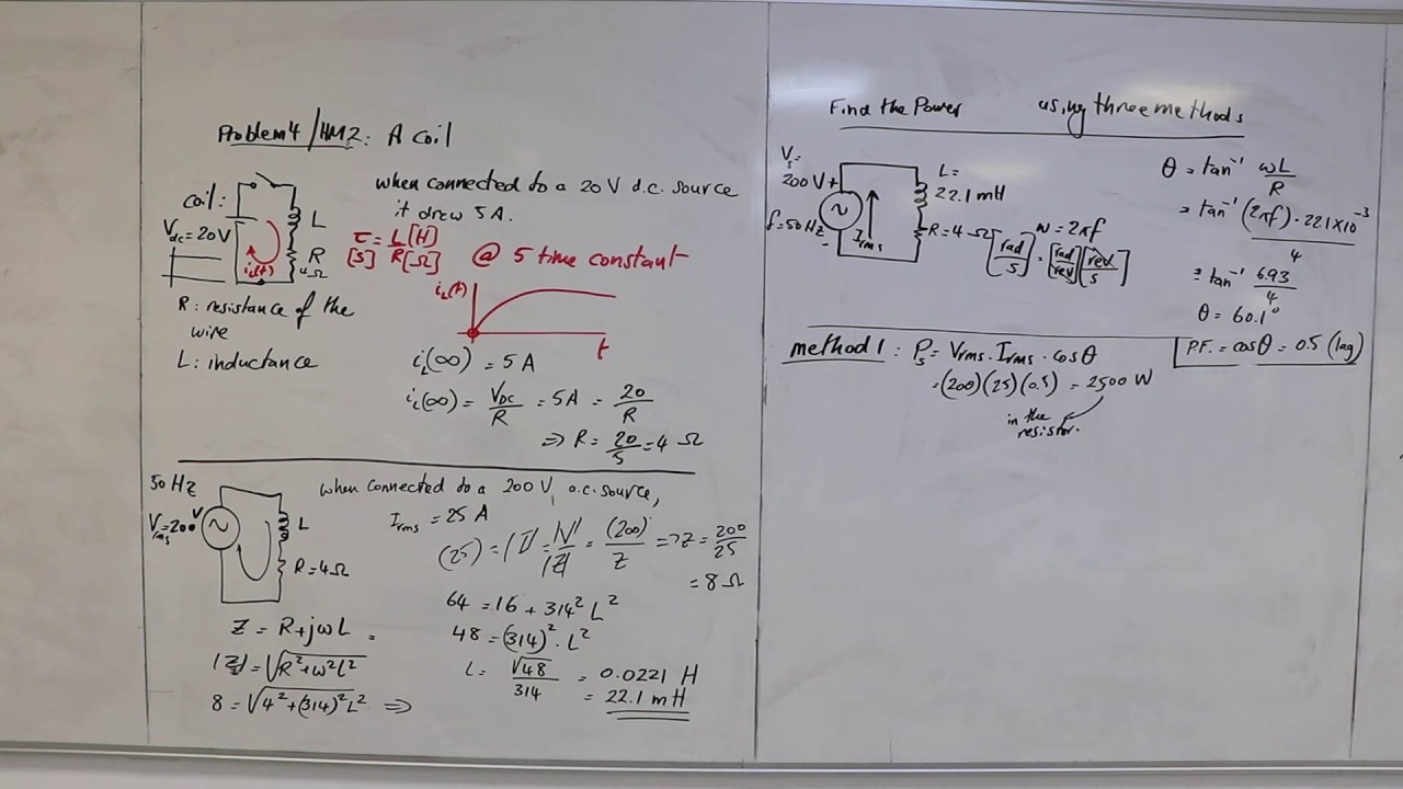Three Methods for Finding the Real Power: Methods I, 27/10/2019 - YouTube