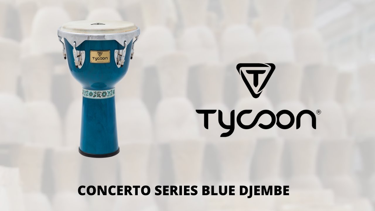 Concerto Series Blue Djembe - Demonstration by Kalani Das, Tycoon ...