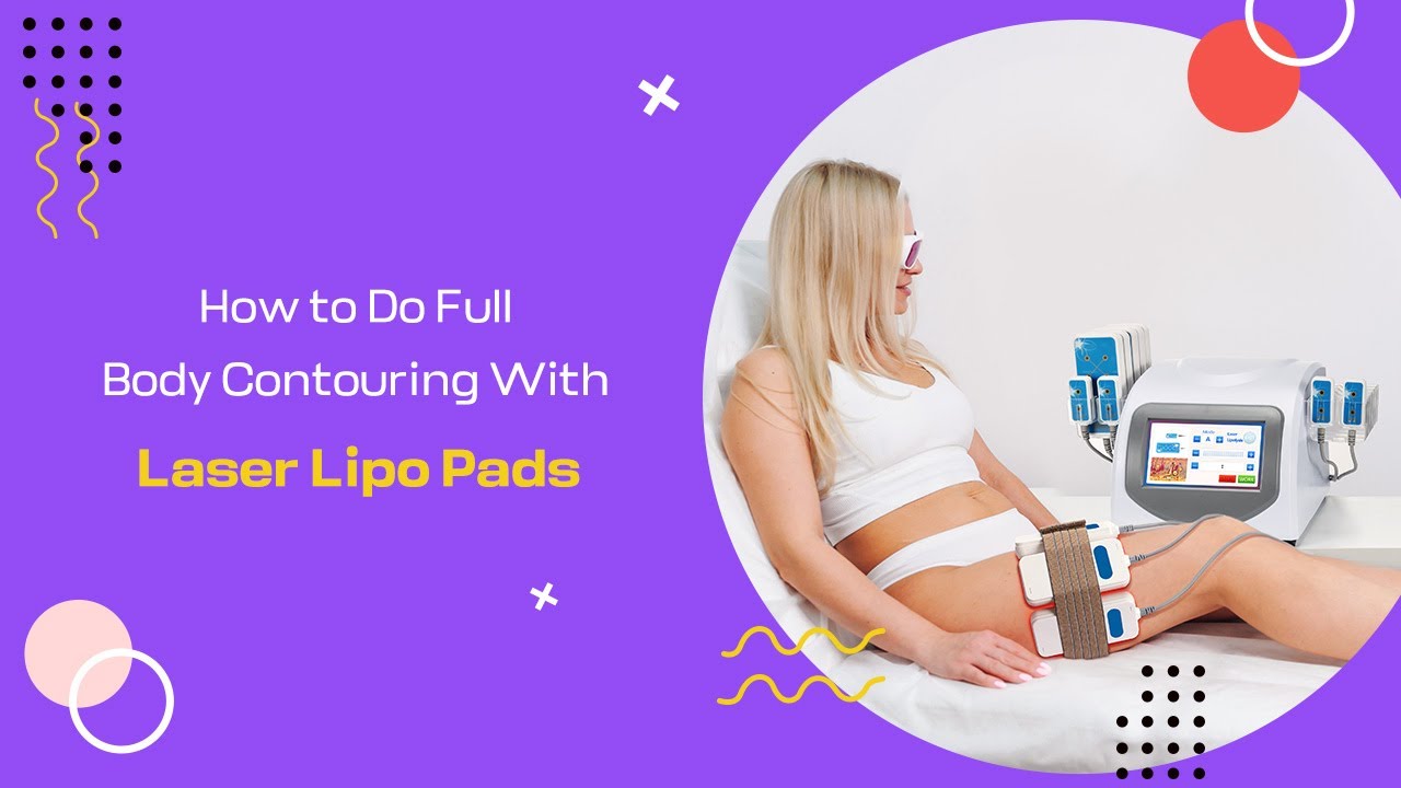 How to Do Full Body Contouring With Laser Lipo Pads | Model: WL-UU1401 ...