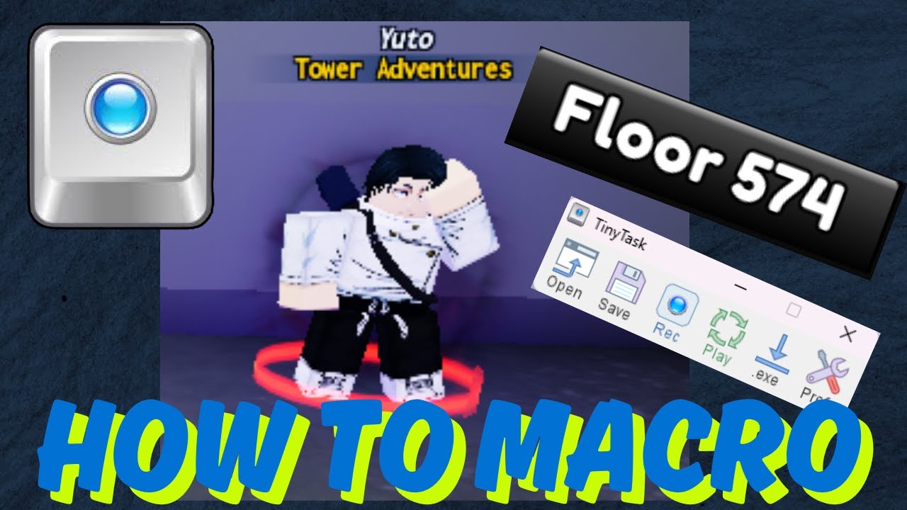 HOW TO MACRO TOWER ADVENTURES IN ANIME GUARDIANS - YouTube