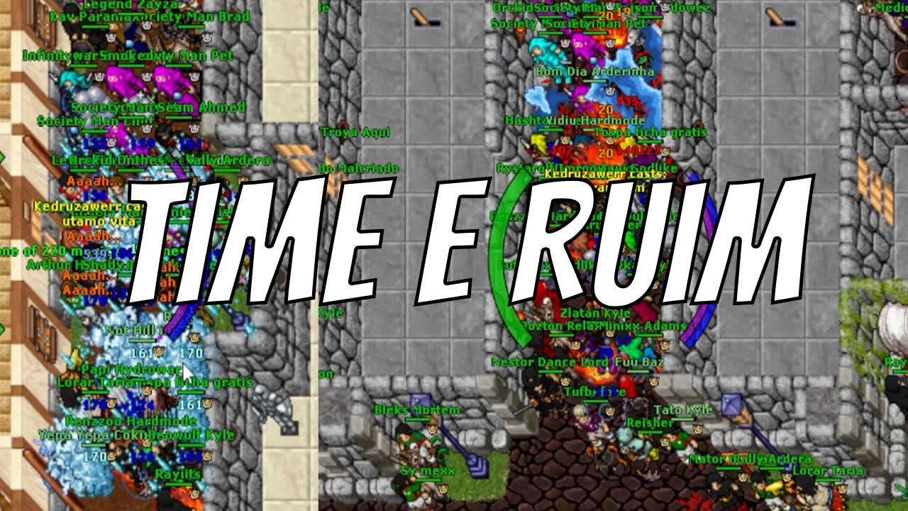 Tibia - Ardera - Cormaya/Edron - TIME E RUIM - YouTube