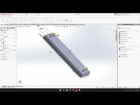 TUTORIAL SOLIDWORKS MEMBUAT PICTURE HOLDER - YouTube