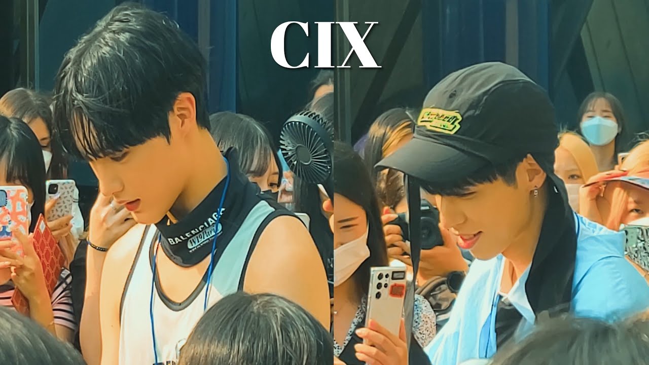 CIX Fan signing event - YouTube