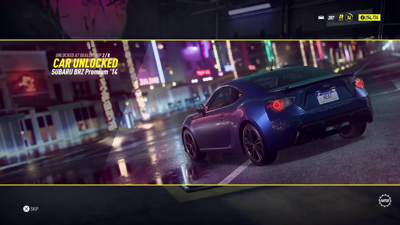 NFS Heat Gameplay - 200+ Performance Race - YouTube