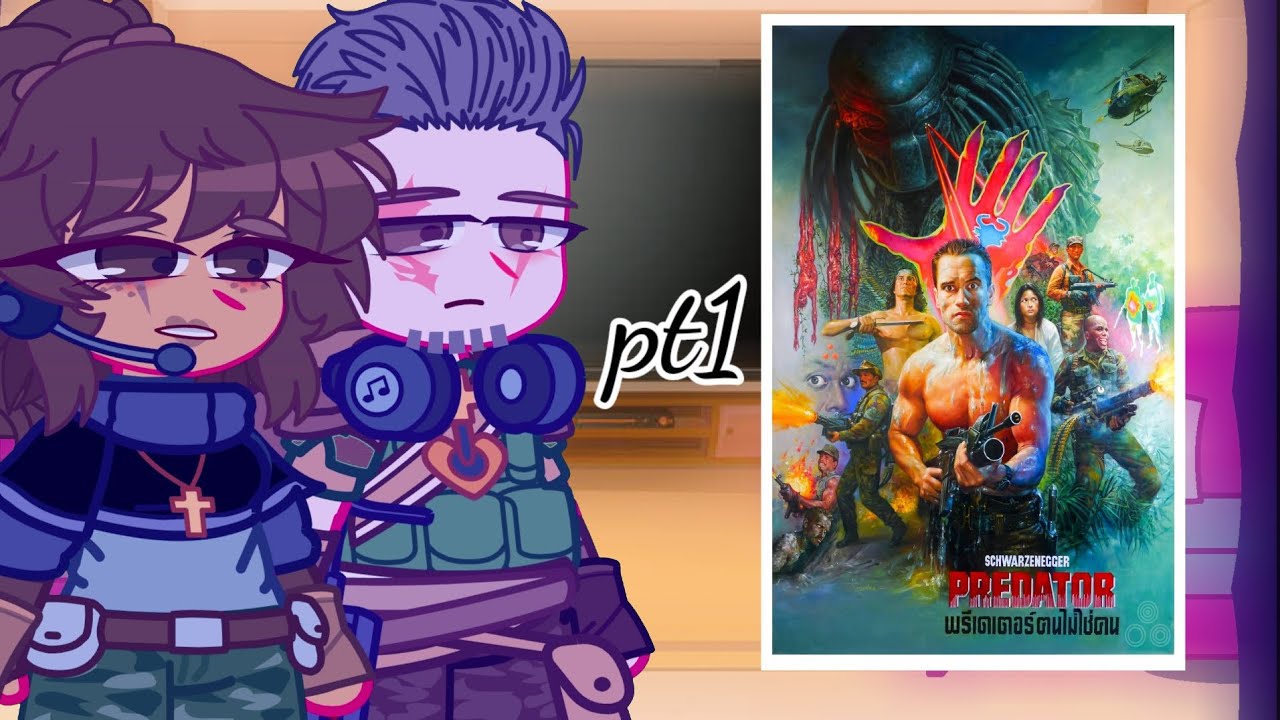 Pred Squad react to PREDATOR 1987 (pred au) *FRIST TIME* - YouTube
