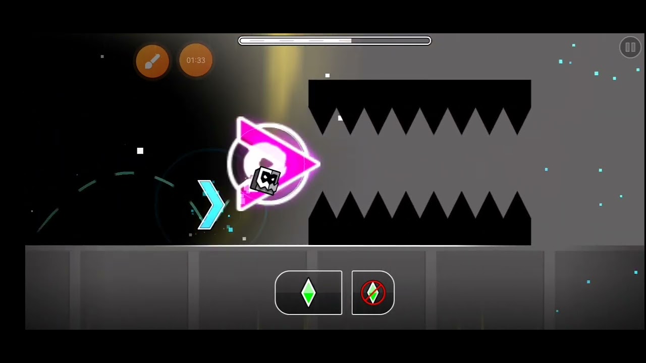 мой уровень GD Kocmos в geometry dash - YouTube