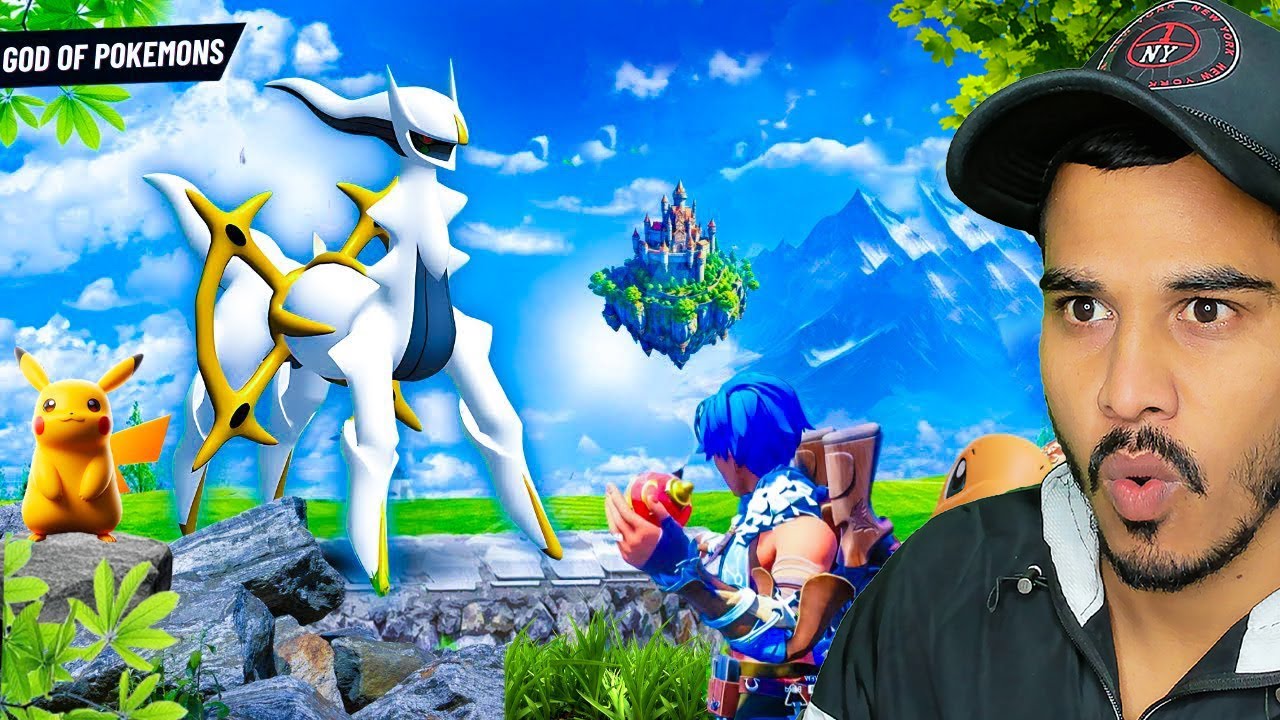 FINALLY I CAPTURED LEGENDARY ARCEUS - GOD OF POKEMONS 😱 PALWORLD ...