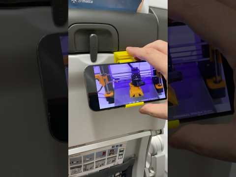Adjustable Airplane Phone Holder | 3D Printing Ideas