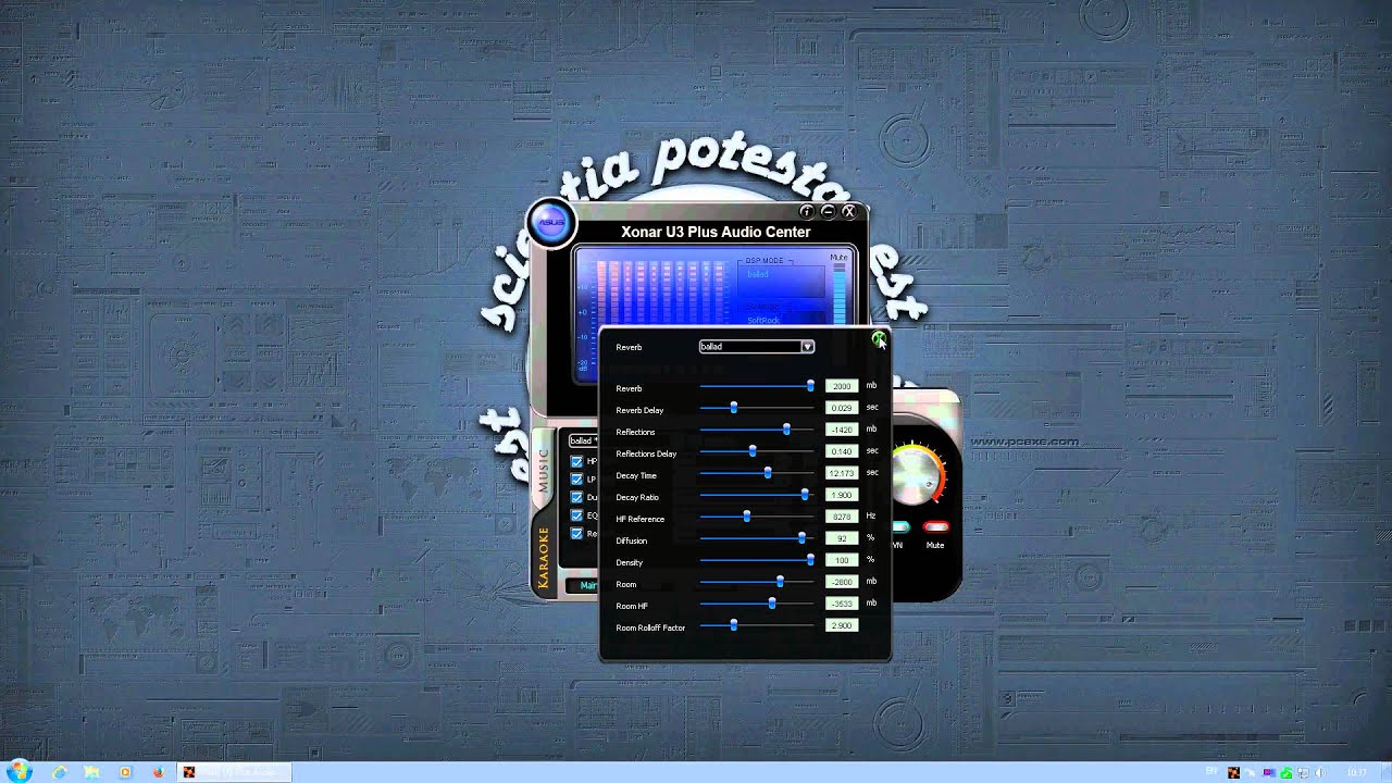 ASUS Xonar U3 Plus software walkthrough [PCAXE.COM] - YouTube