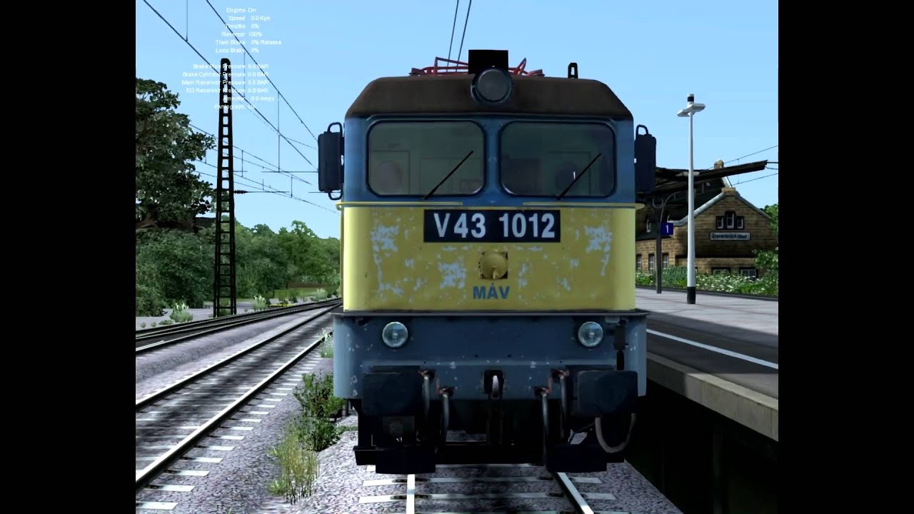 Train Simulator 2015 V43 1012-es - YouTube