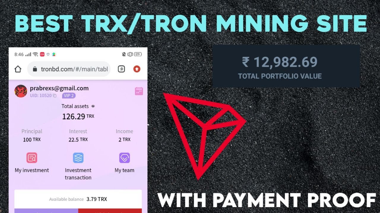 TRX Mining Site |Best Tron Cloud Mining Website | Tron Mining | How To ...