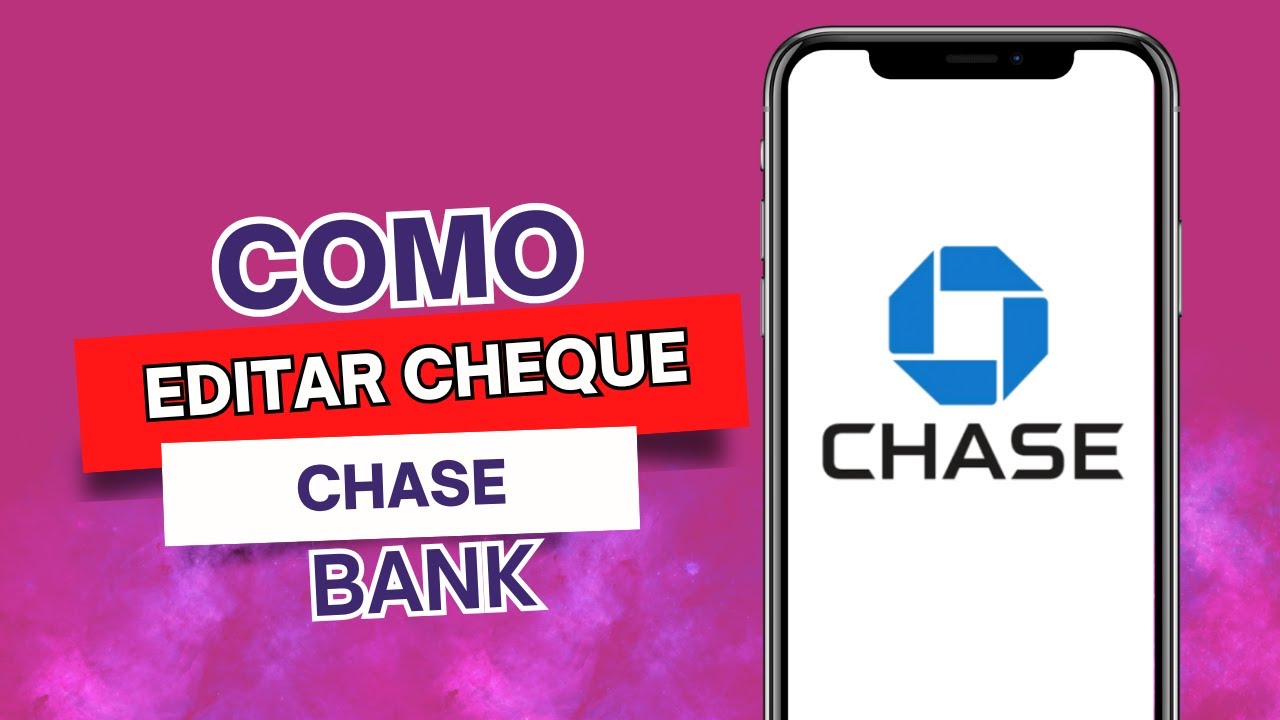 Como Editar Un Cheque De Chase Bank - YouTube
