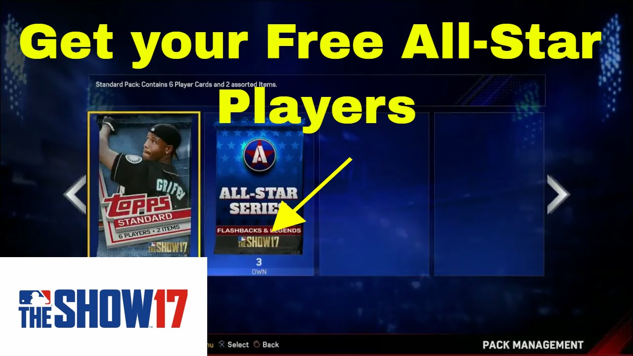 Free All-Star Player - MLB The Show 17 - How to get your free All-Star ...