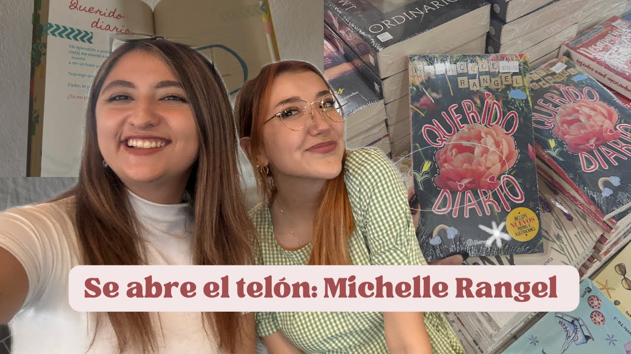 UN LIBRO HERMOSAMENTE DOLOROSO 🤍// Se abre el telón con Michelle Rangel ...