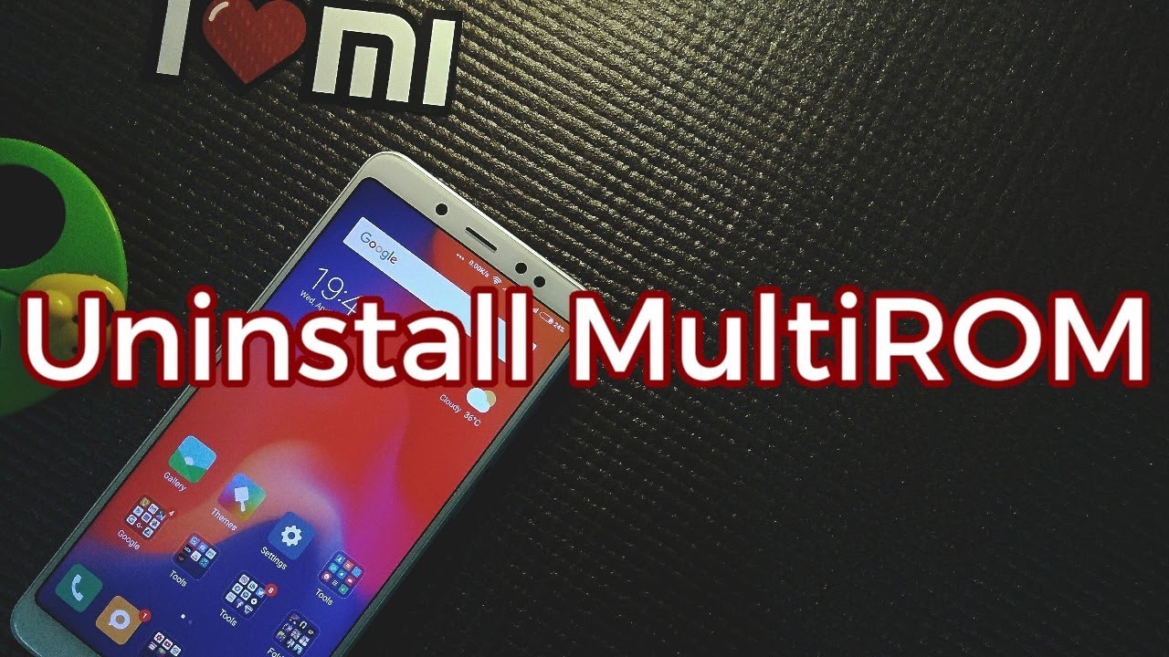 How to Uninstall MultiROM Manager and Delete Secondary ROMs. - YouTube
