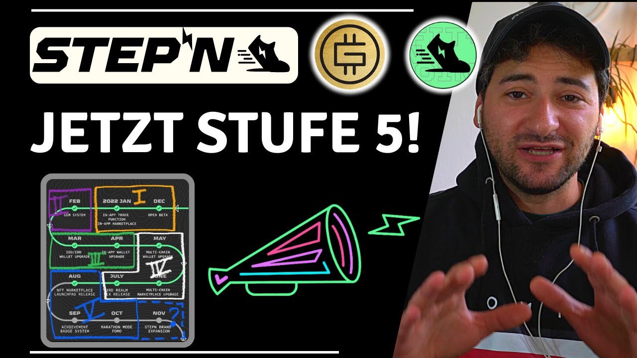 STEPN leitet Stufe 5 ein! - Was erwartet Dich? - YouTube