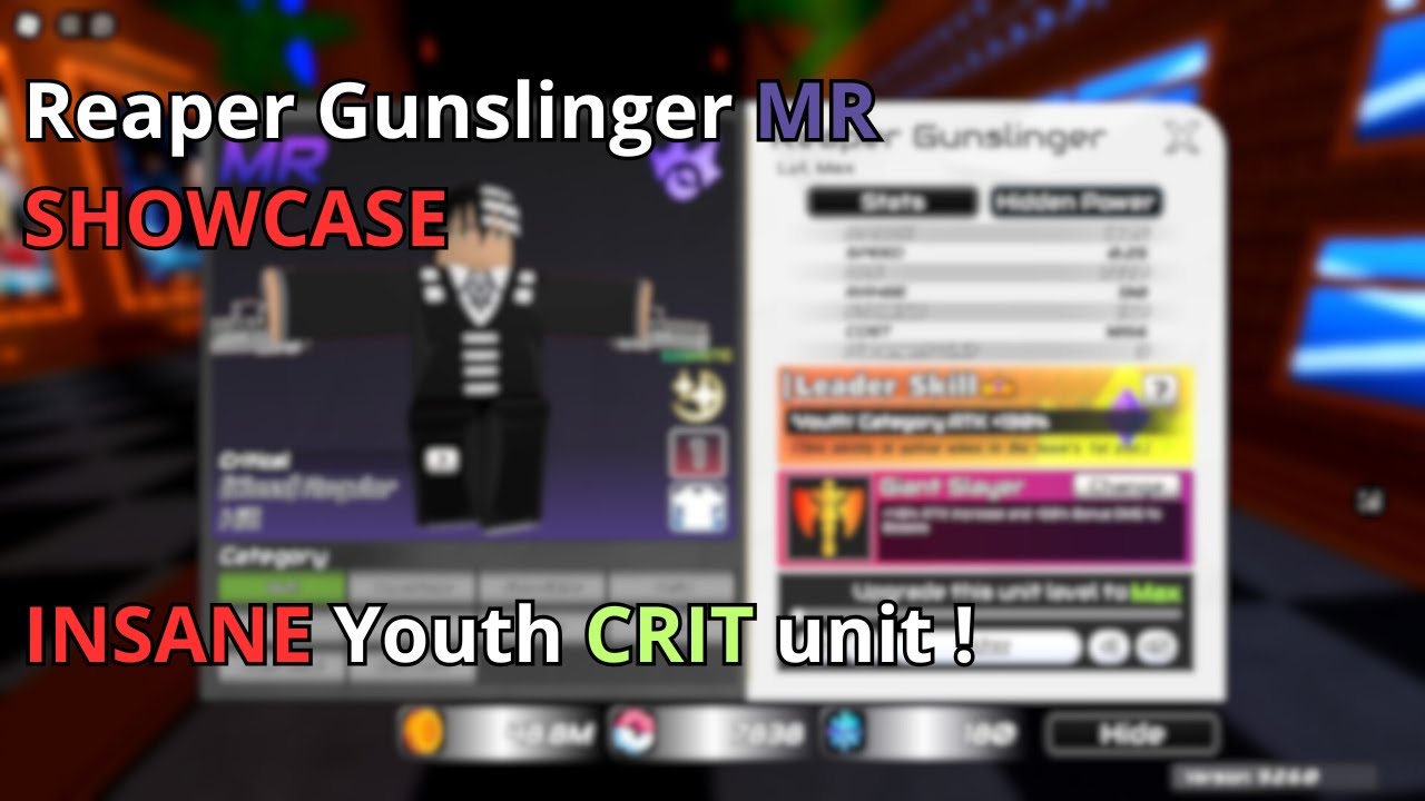 [AWTD] Reaper Gunslinger MR SHOWCASE ! - YouTube