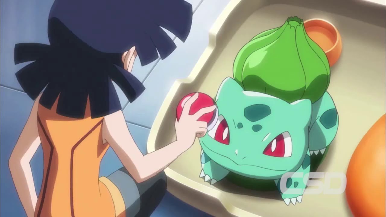 Choosing Pokemon Ash