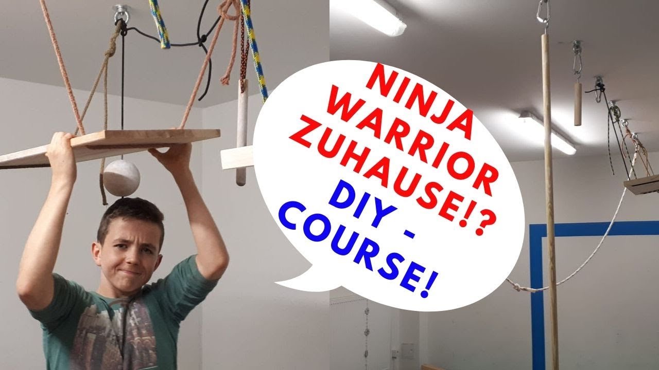 Ninja Warrior im eigenen Haus - geht das?! - DIY - Homemade Ninja ...