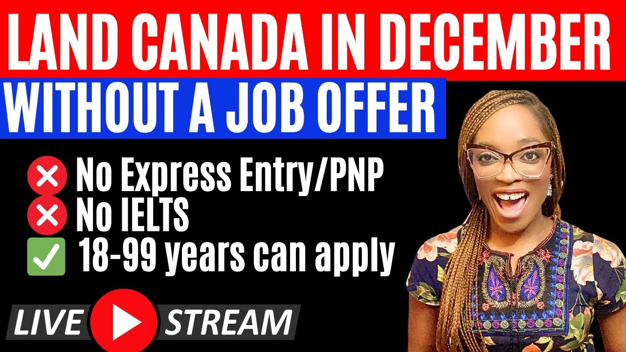 RELOCATION MADE EASY! Come to CANADA on this NEW STREAM... with your FAMILY - YouTube