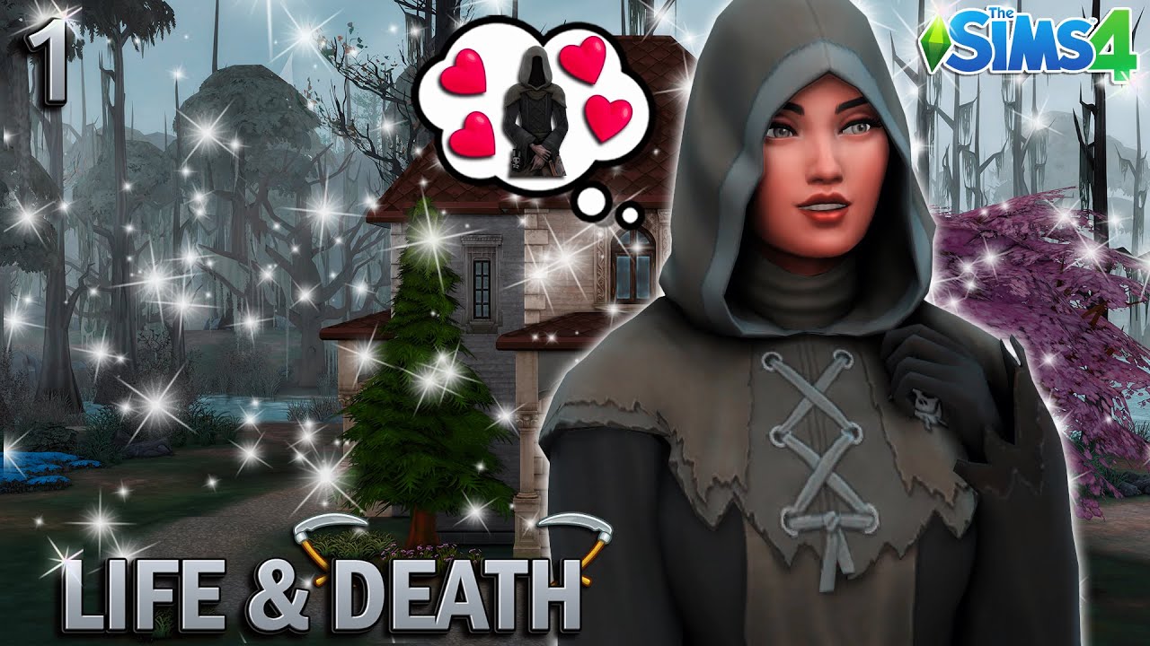The Sims 4: Life & Death Ep 1: Exploring Crypts & Starting A New Job As ...