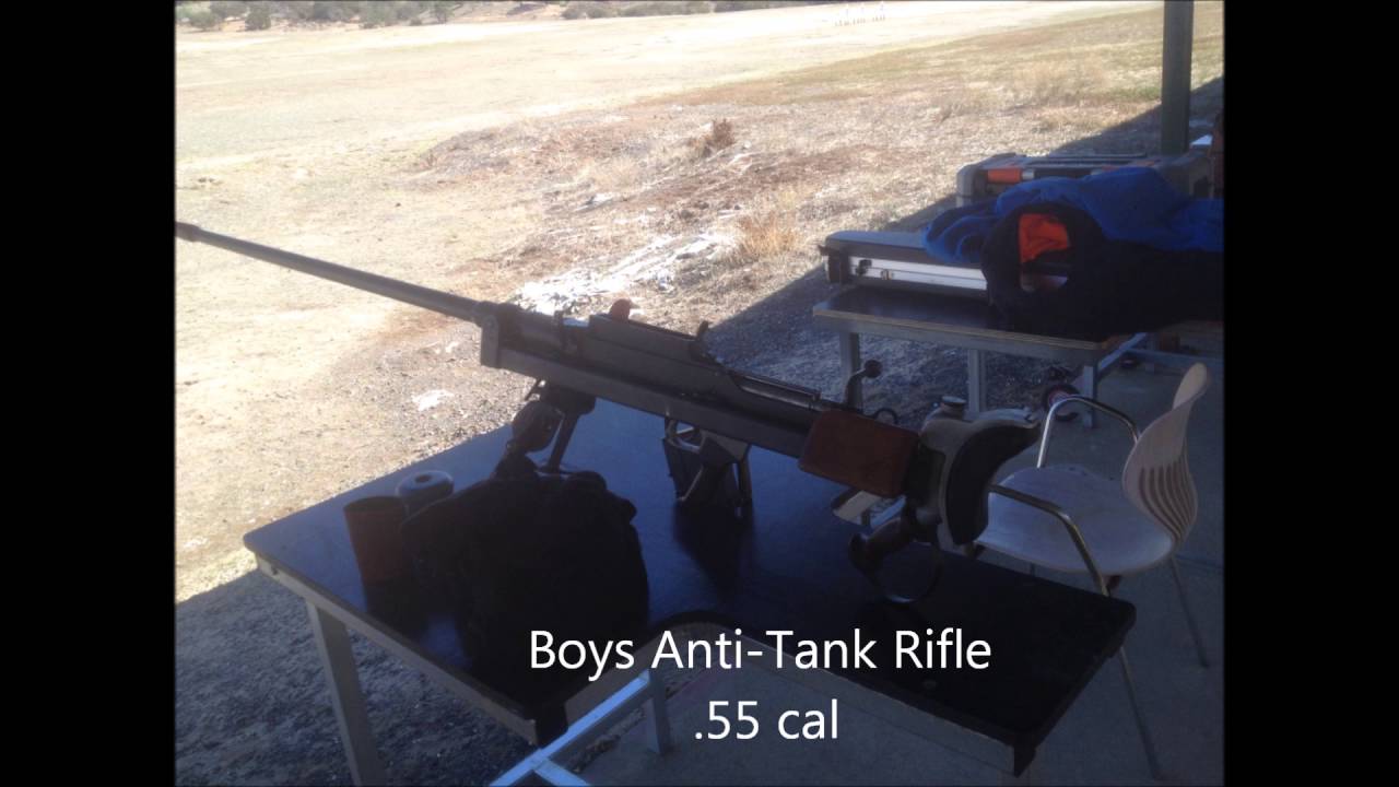 Boys Anti Tank Rifle - YouTube