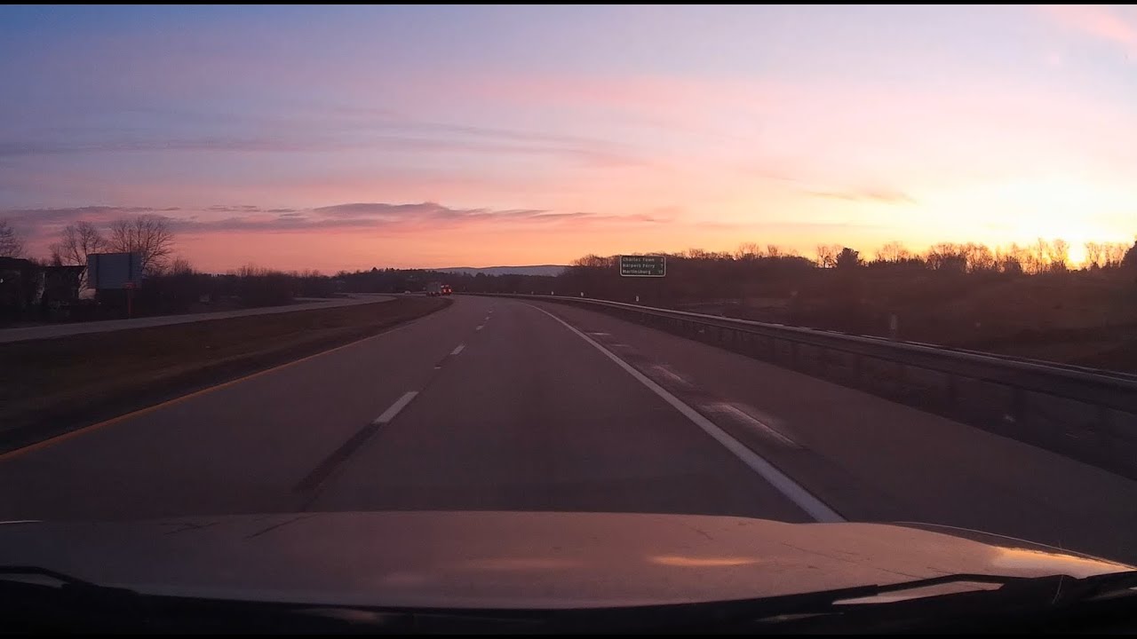 Route 9 - Charles Town to Martinsburg, WV (RED SKY AT MORN') - YouTube