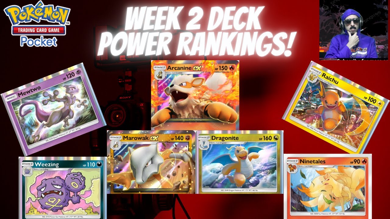 Pokemon TCG Pocket - Power Ranking Decks - Week 2! - YouTube