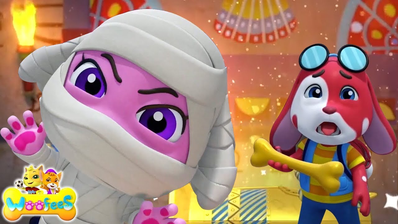 Scary Mummy 👻 | Woofees | Fun & Spooky Kids Song - YouTube