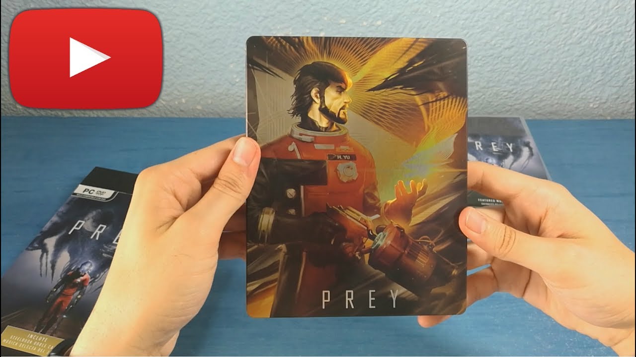 PREY (PC) STEELBOOK + SOUNDTRACK PACK | UNBOXING ESPAÑOL | 1080p - YouTube