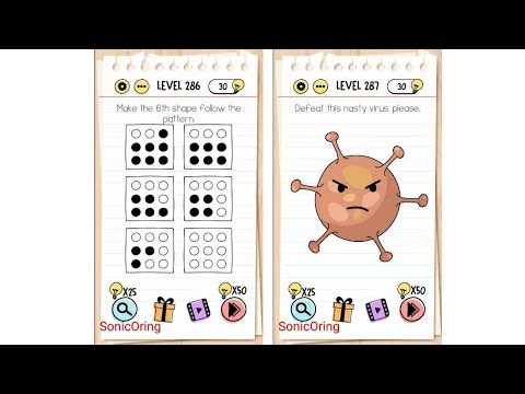 Brain Test Level 286 287 Walkthrough - YouTube