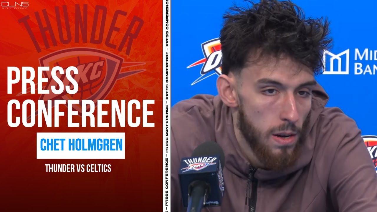 Chet Holmgren: Team NOT SATISFIED After Thunder Win vs Celtics ...