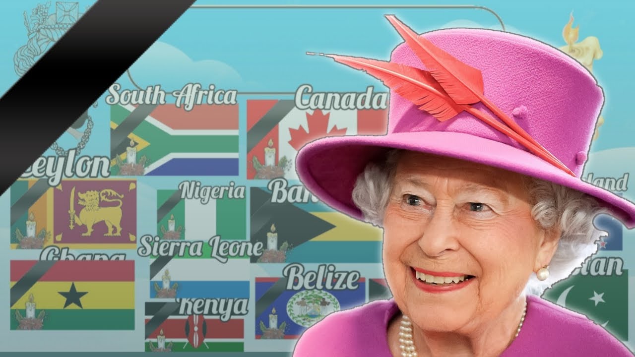 Elizabeth II was the queen of how many countries?|#Elizabeth##Flags ...