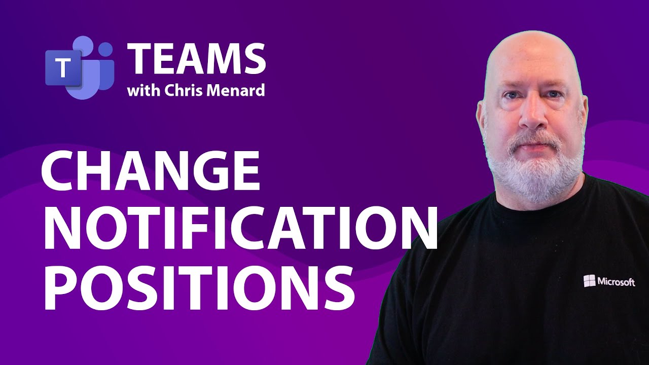 Microsoft Teams Notifications - Change Position with this New Feature ...