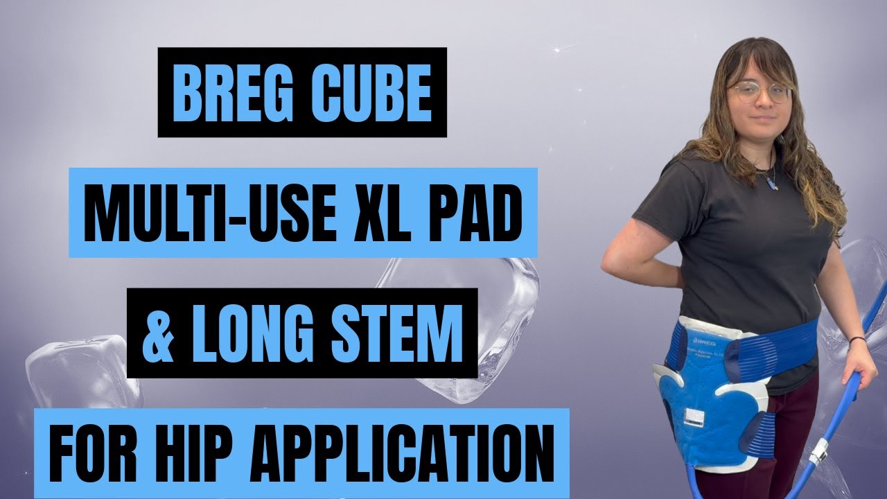 Applying the Polar Care Cube & Glacier Multi-Use XL Pad with Long Stem ...