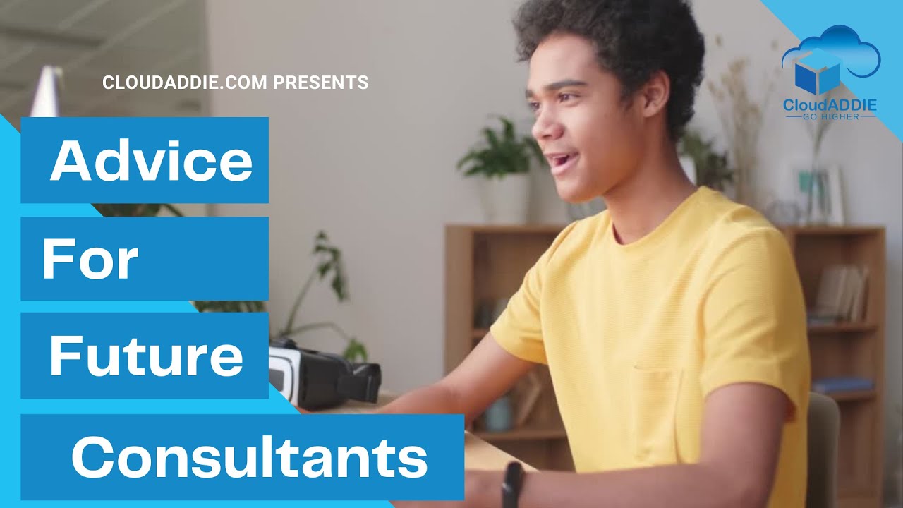 Advice for Future Consultants! - YouTube