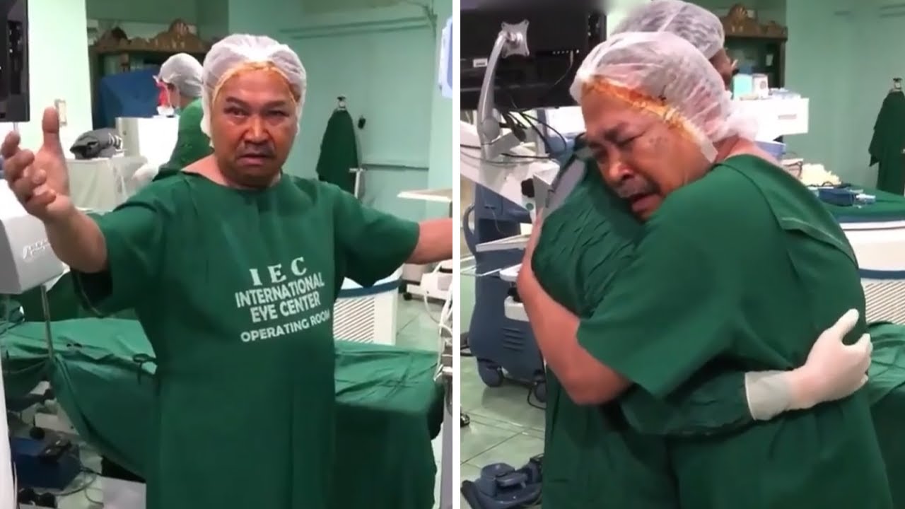 Doctor enables man to see again after 19 years - YouTube
