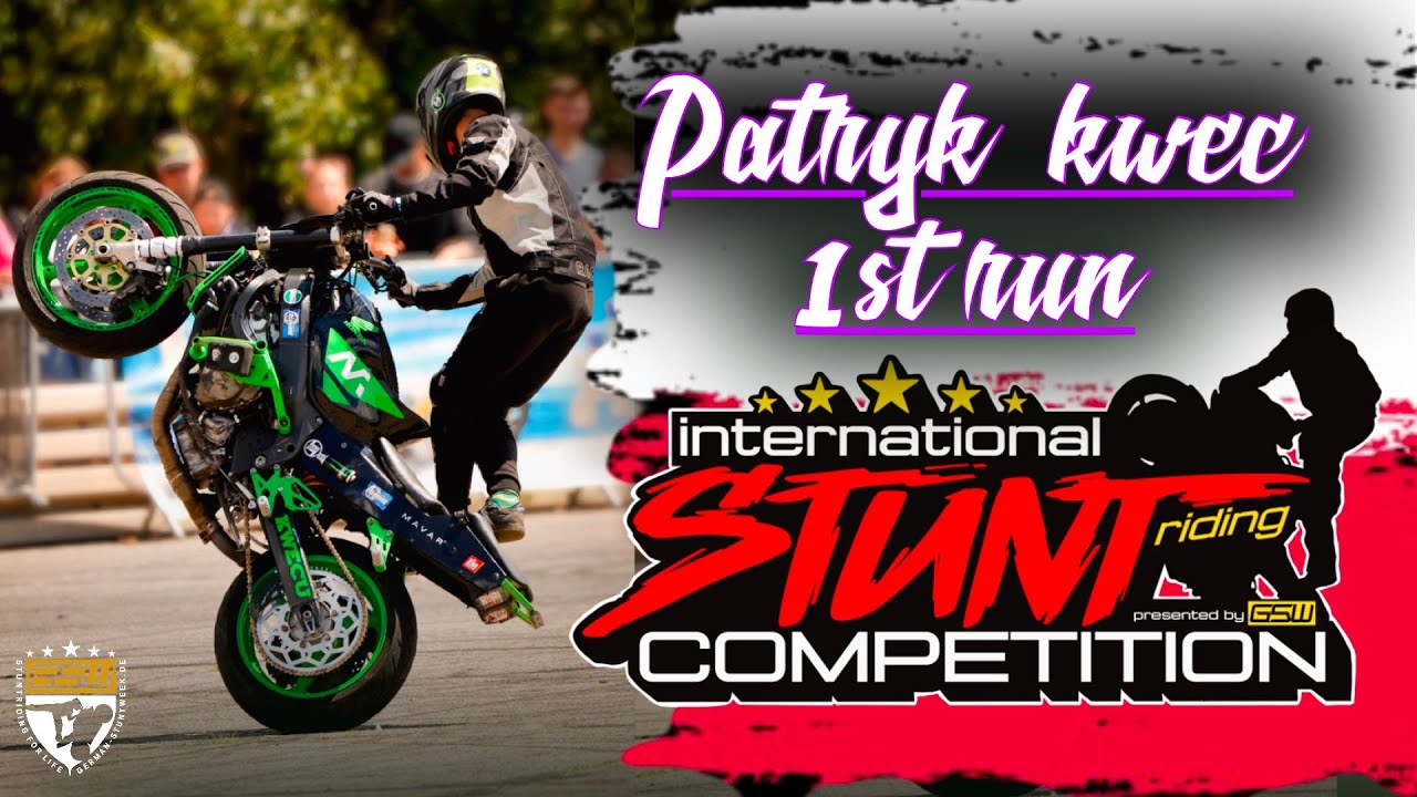 Patryk Kwec 4K Semi run GERMAN STUNT WEEK International Stuntriding ...