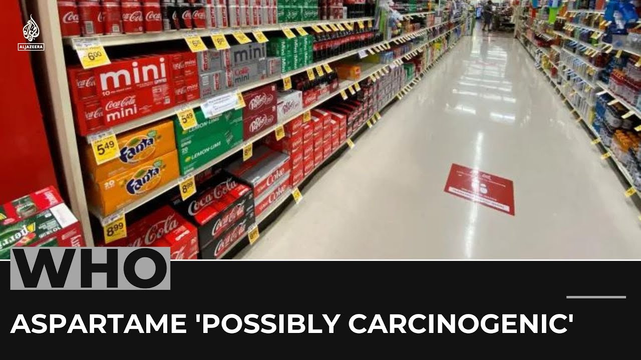 Aspartame sweetener ‘possible carcinogen’ but safe in moderation - YouTube