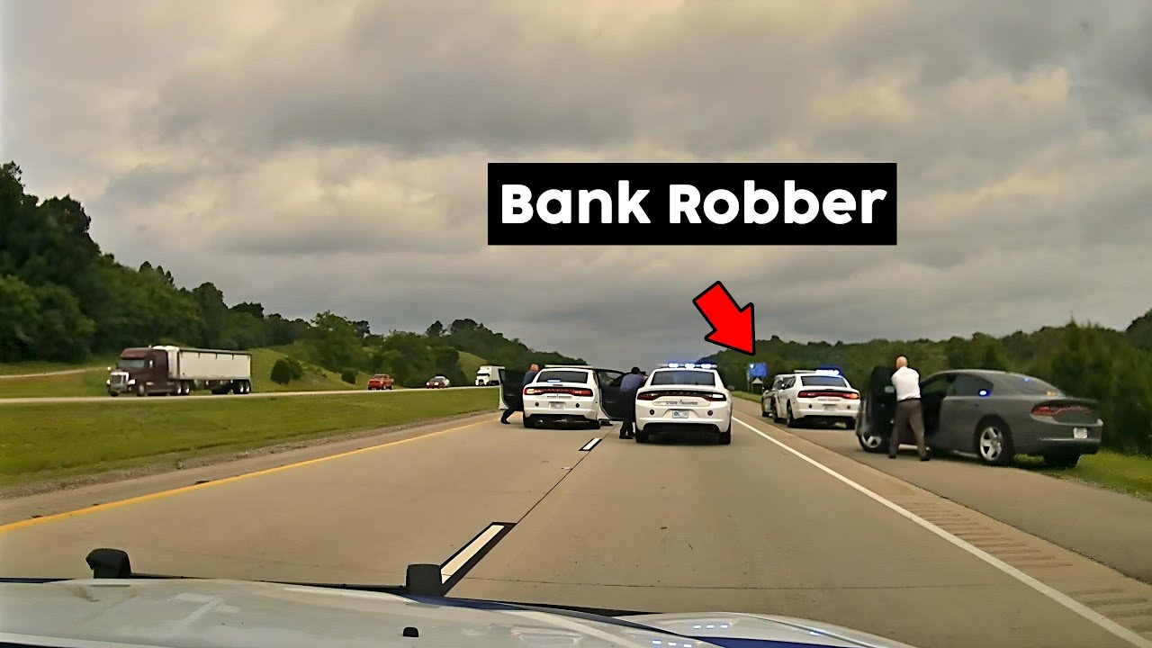 Could This Be the Wildest Bank Robbery Police Chase Ever? - YouTube