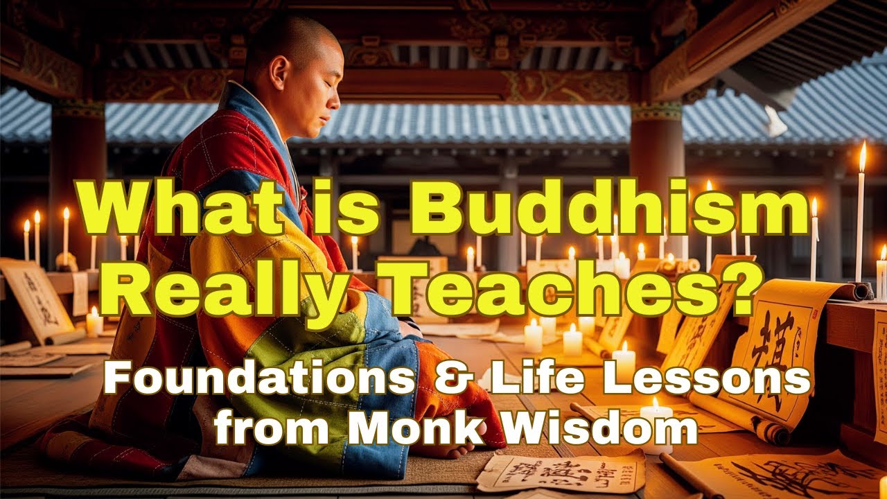 What Buddhism Really Teaches - Foundations & Life Lessons from Monk ...