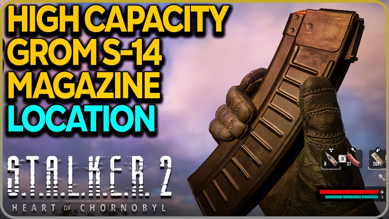 High Capacity Grom S14 Magazine Location Stalker 2 - YouTube