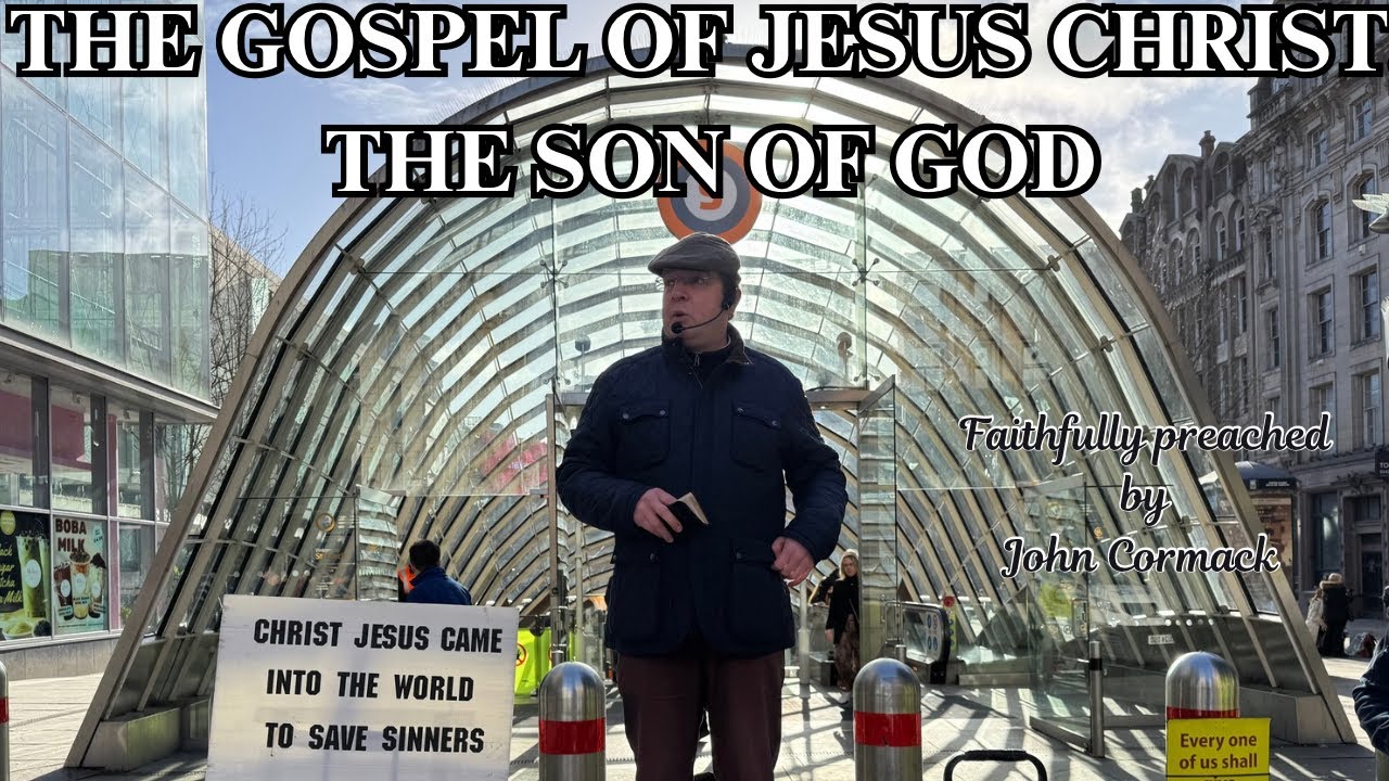 Street preaching in GLASGOW by John Cormack. - YouTube