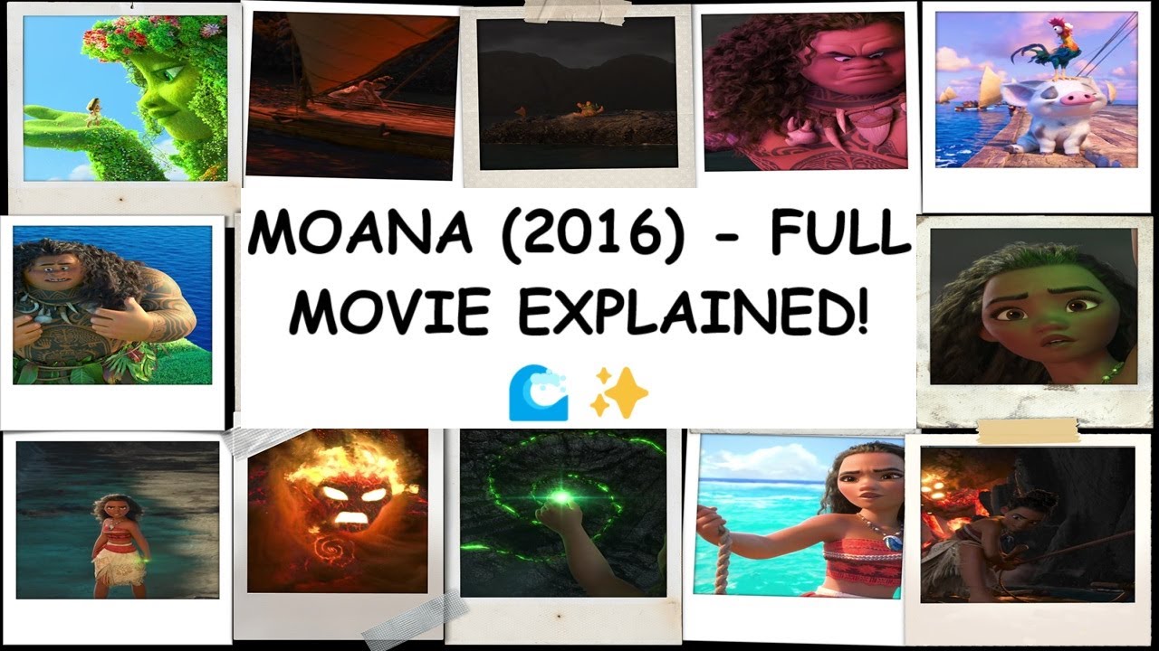 Moana (2016) - Full Movie Breakdown & Explanation | Disney Animated ...