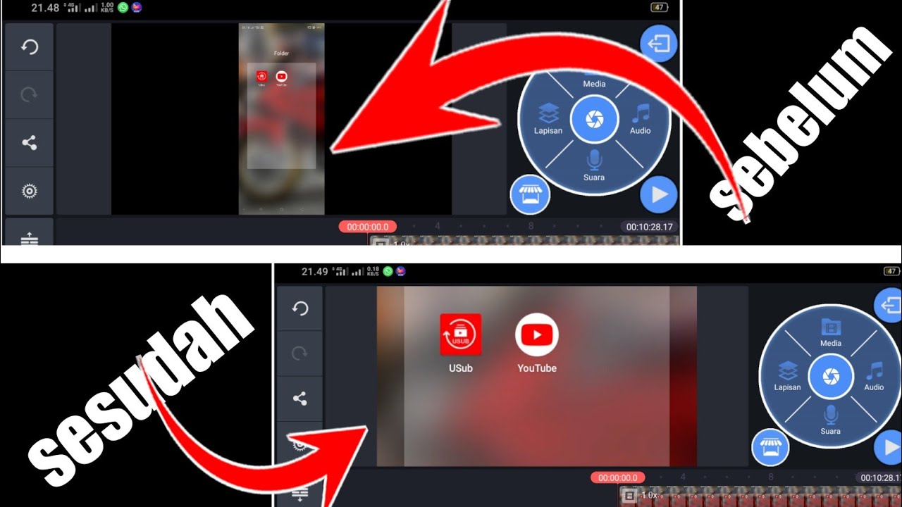 Cara Edit Video Menjadi Full Screen/Full Layar - KINEMASTER | 2020 ...