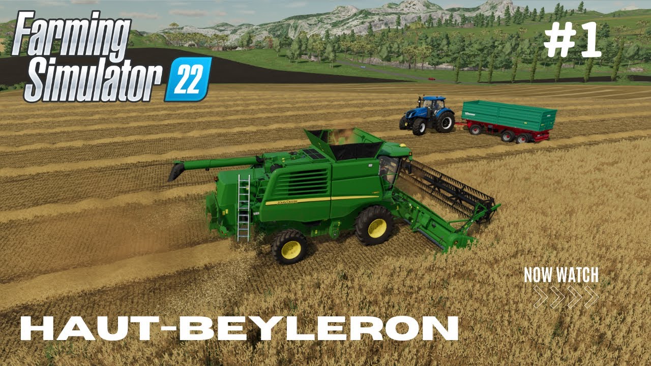 FRESH START with TIMELAPSE - Haut Beyleron | FS22 PREMIUM EDITION - YouTube