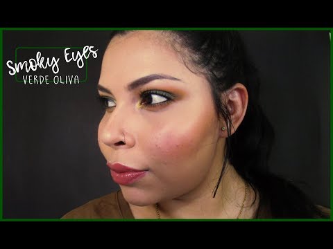 MAQUILLAJE LOW COST|VERDE OLIVA|PRODUCTOS COLOMBIANOS-ANA ZAPATA ❤