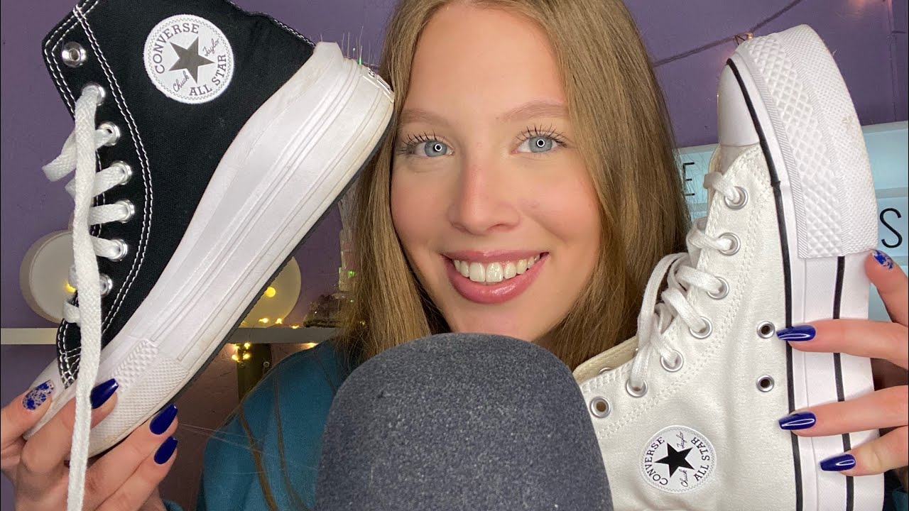 ASMR Shoe Collection pt 3 - YouTube